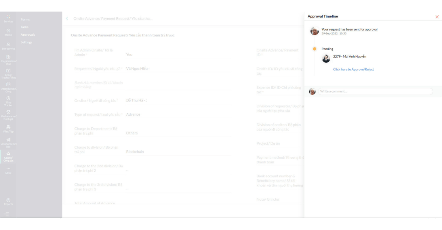 Advanced payment process - SmartOSC DX